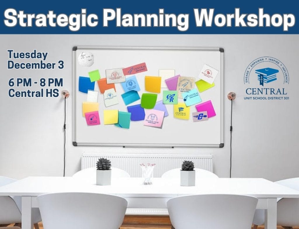 Strategic Planning Workshop Announced - Central Unit School District 301