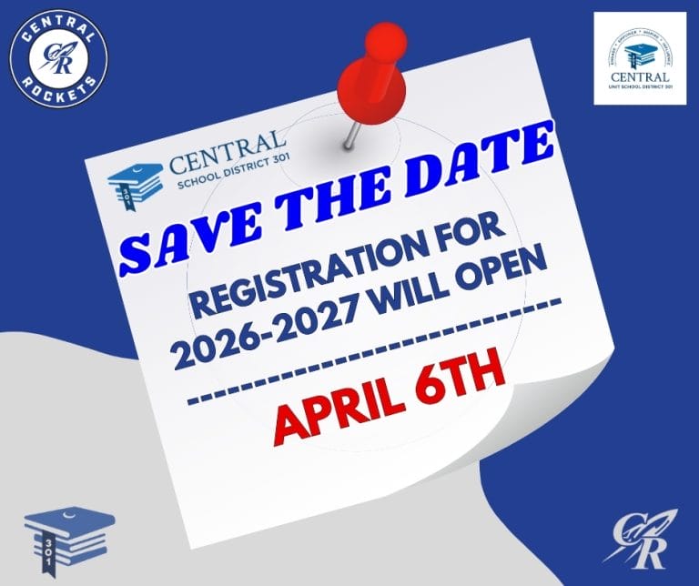 Registration Opening Date Set For 2026-2027 - Central Unit School ...