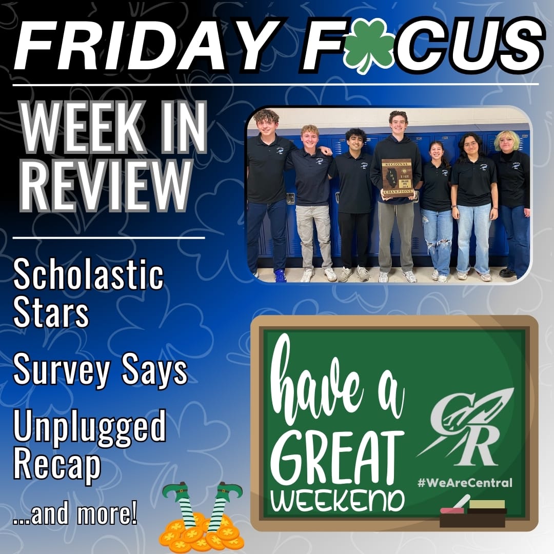 Friday Focus - March 13, 2026 - Central Unit School District 301